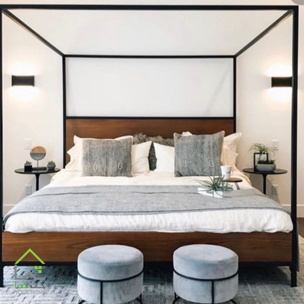 تختخواب دونفره مدل لاکچری | فروشگاه اینترنتی خانه شما