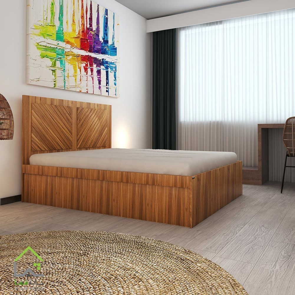 تخت خواب دو نفره چوبی مدل رویا | فروشگاه اینترنتی خانه شما